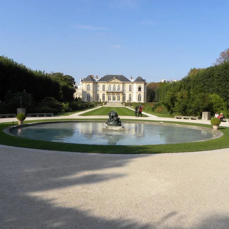 "Musee Rodin Gardens, Paris" Contemporary Plein Air Architectural ...