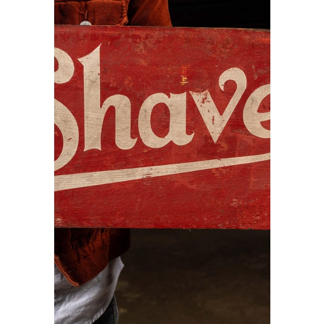 Early 20th Century Wooden Burma-Shave Advertising Sign | Chairish