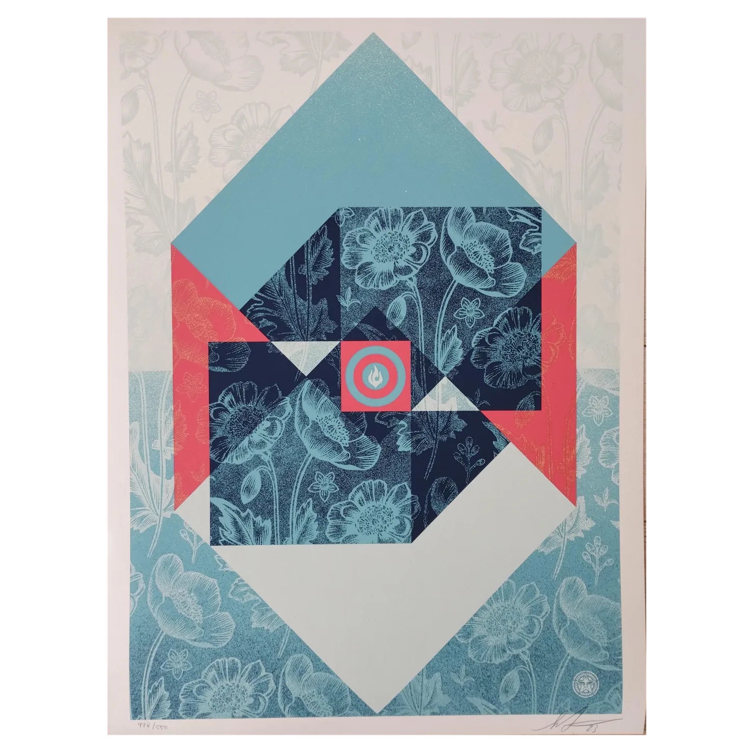 Shepard Fairey (Obey), The Angles of Sedation and Destruction, 2023 ...