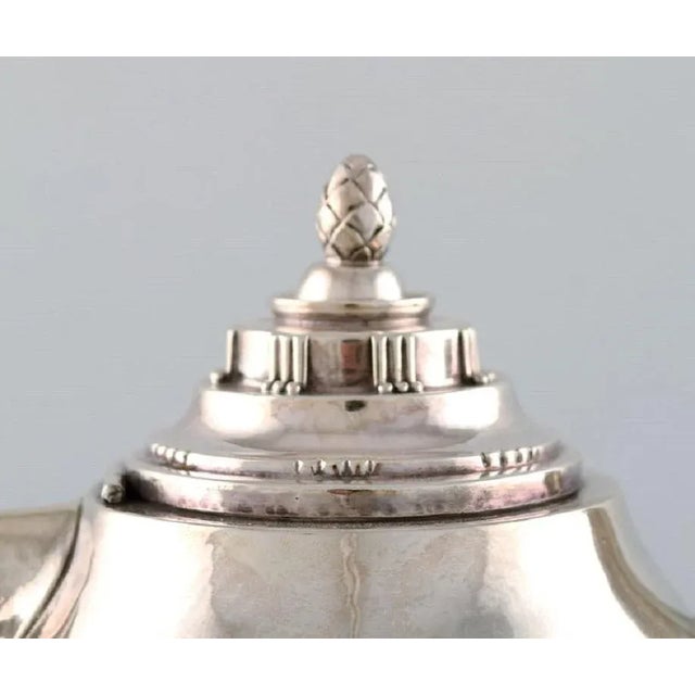 Sterling Silver Coffee Service by Johan Rohde for Georg Jensen, Set of ...
