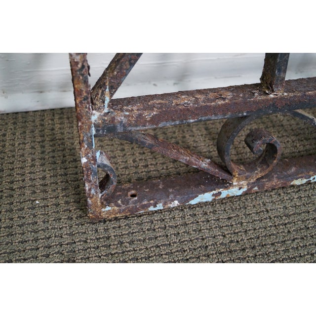 Hand Wrought Iron Black Iron Wall Grates - Pair | Chairish