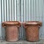 Vintage Boho Terracotta Loop Planters - a Pair | Chairish