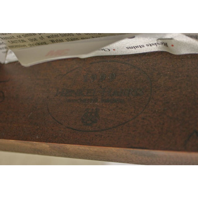 Set of 8 Henkel Harris Model 112 Clawfoot Mahogany Dining Room Chairs ...