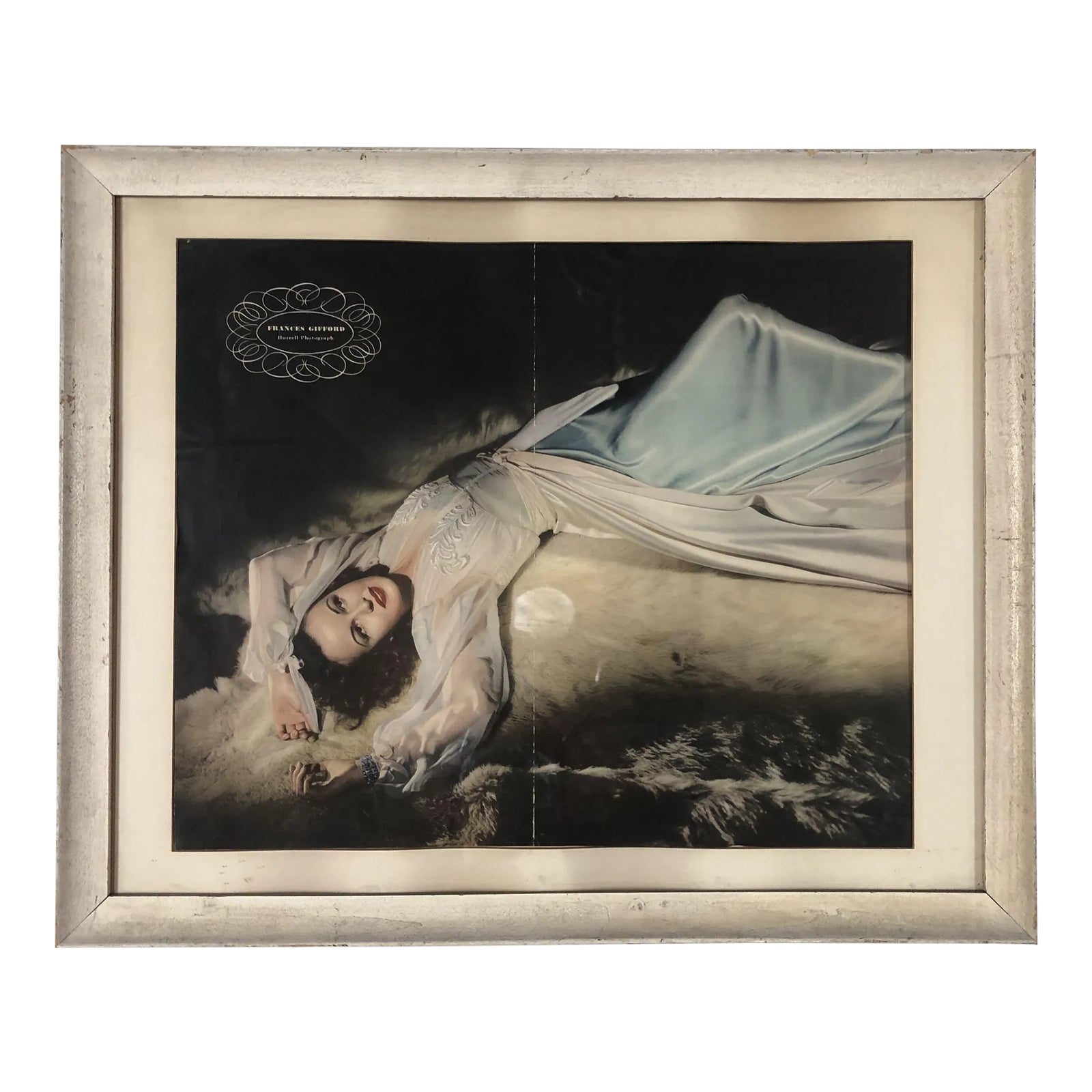 1942 Frances Gifford Hollywood Portrait Print by George Hurrell, Framed ...