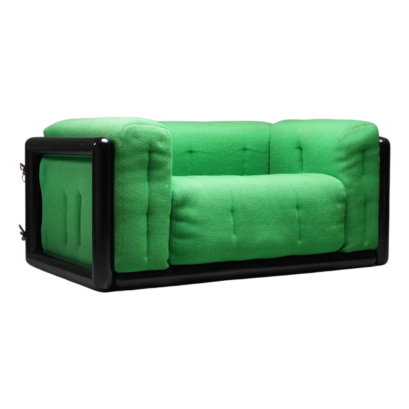 Cornaro Sofa in Iroko Wood by Carlo Scarpo for Gavina, Italy, 1970s ...