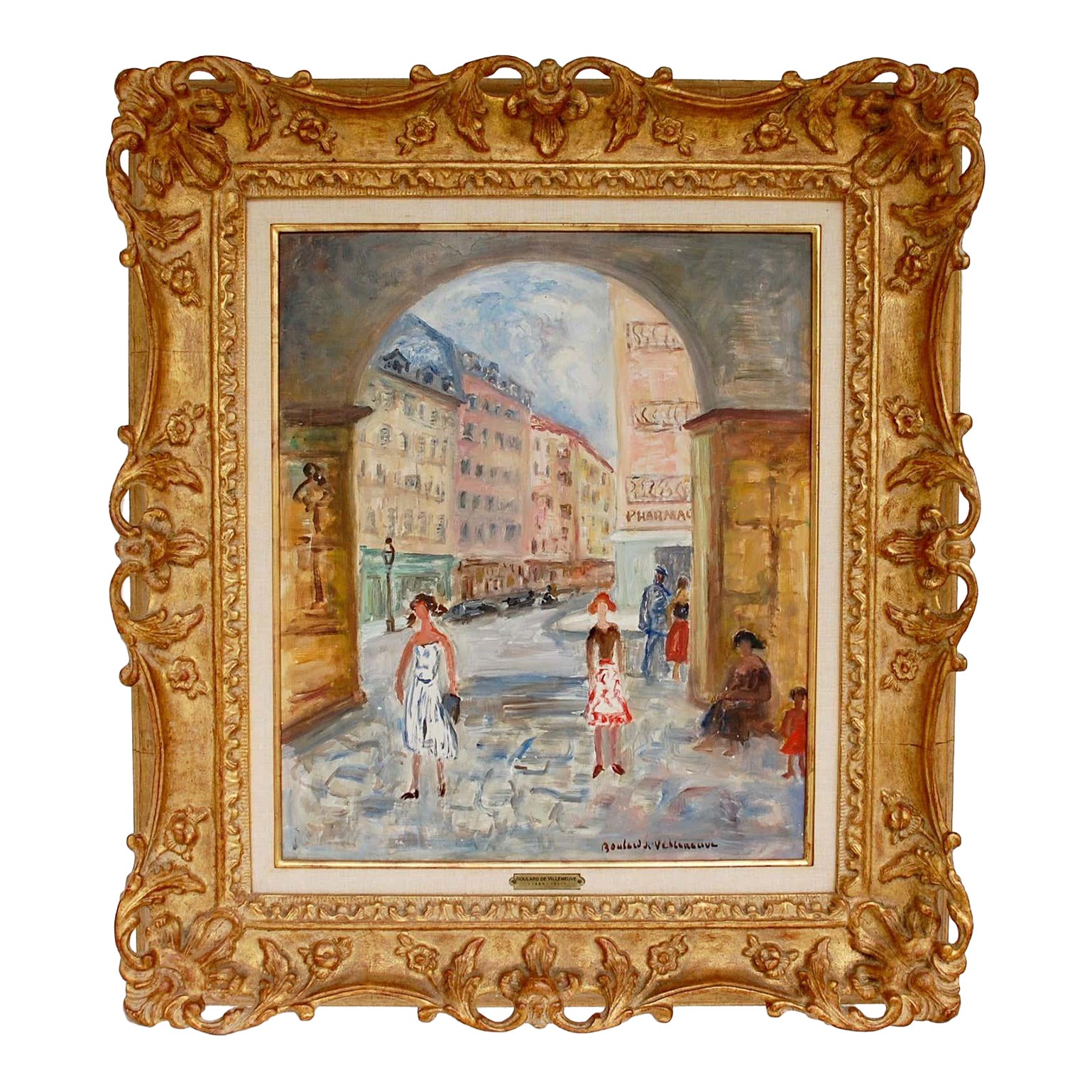 Maxim Boulard De Villeneuve Walk Around the City French Post ...