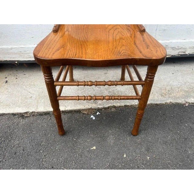 Late 20th Century Set of Four Vintage French Country Style Pressed Back ...