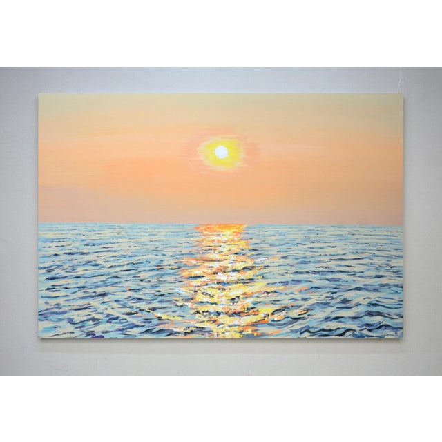 "Gentle Sunset 9" Original Painting | Chairish