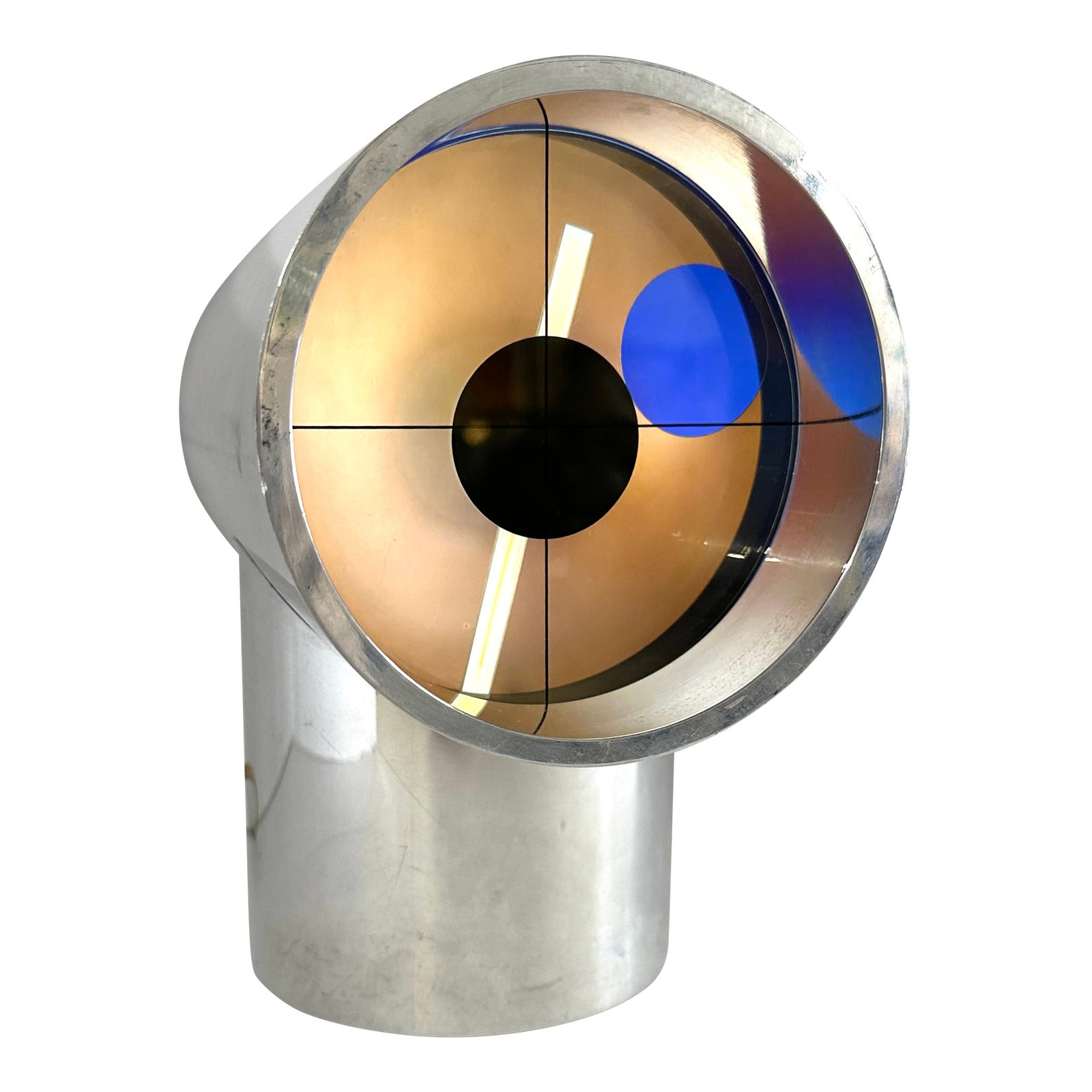 1970's Vintage Aurora Clock Restored | Chairish