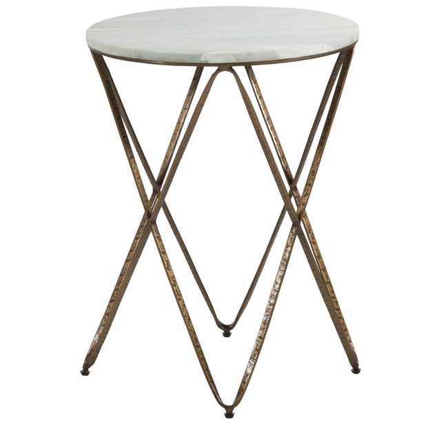 Gabby Phoenix Side Table | Chairish