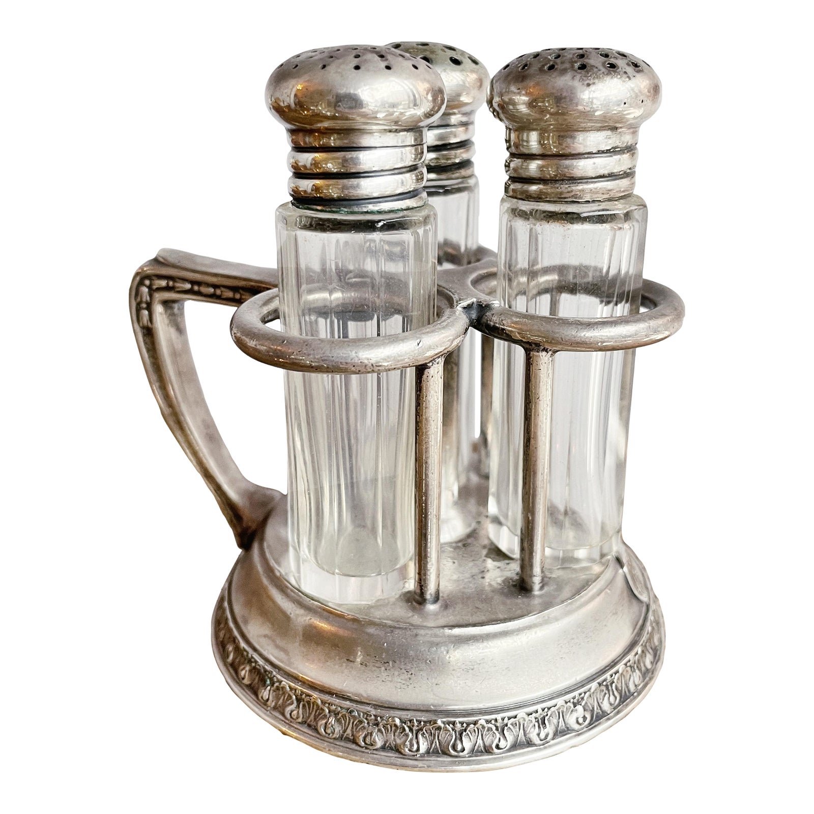 1920s Antique Silver Plated Shaker Set From the Hotel Mark Hopkins in ...