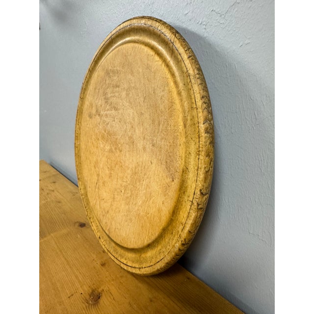 Antique English Breadboard | Chairish