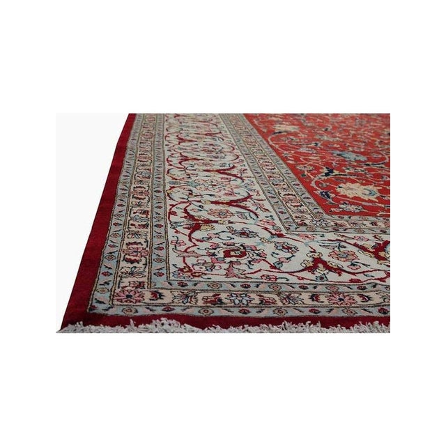 1950s Old Persian Tabriz Area Rug 11x14 | Chairish