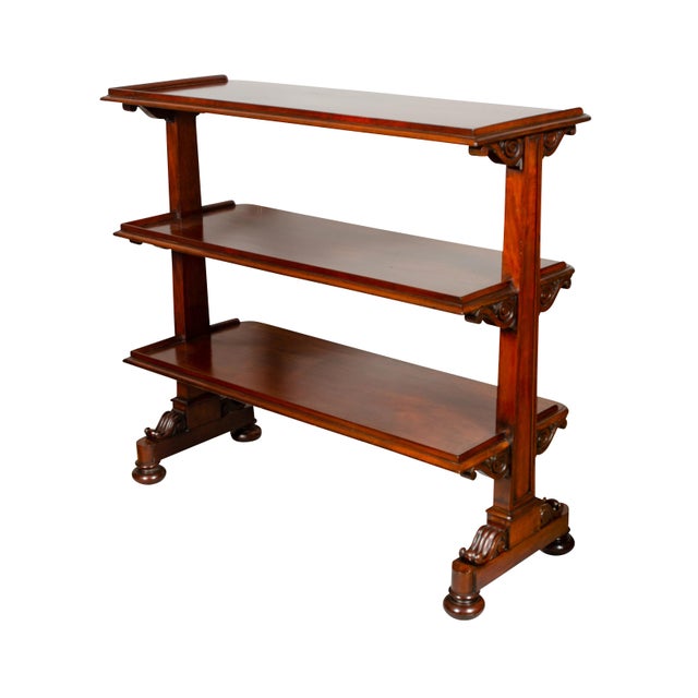 Regency Mahogany Trolley | Chairish