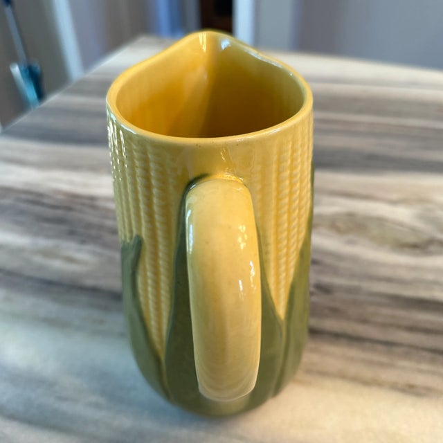 1960s Shawnee Corn King Ceramic Pitcher | Chairish