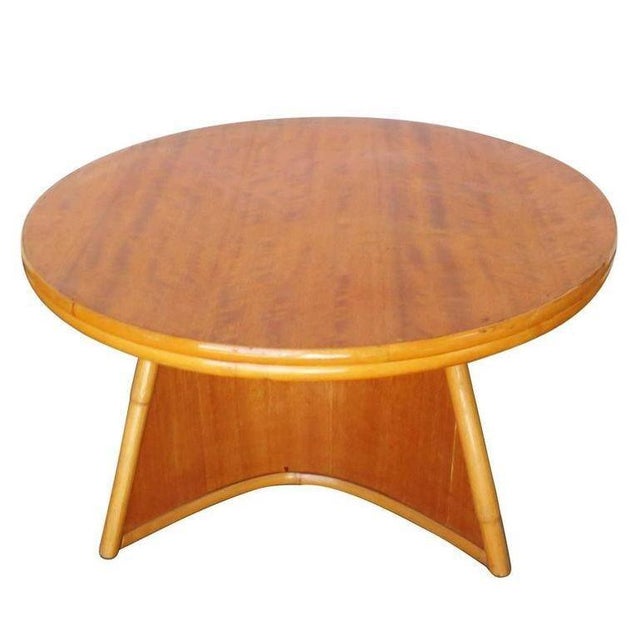 1950s Restored Rattan Living Room Table Set by Herbert & Shirley Ritts ...