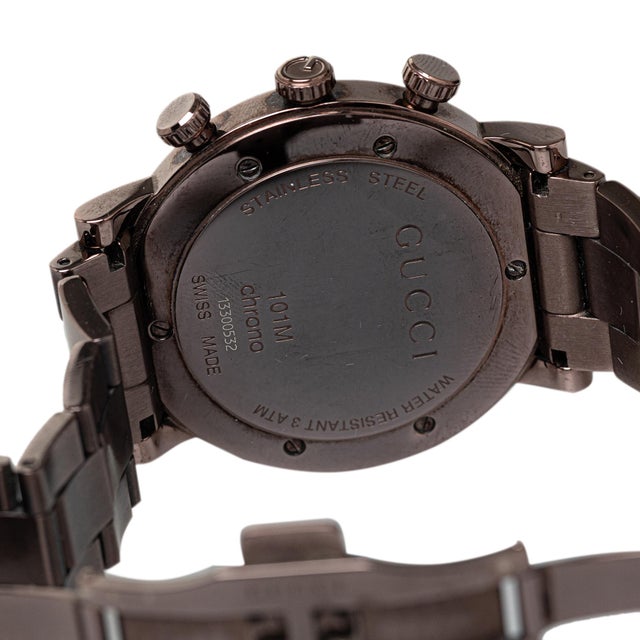 Gucci Quartz Stainless Steel G-Chrono Watch | Chairish
