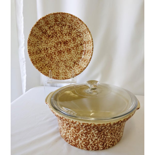 Roseville Pottery, Ohio Friendship Pottery Oven Proof Dishes, Set of 2 ...