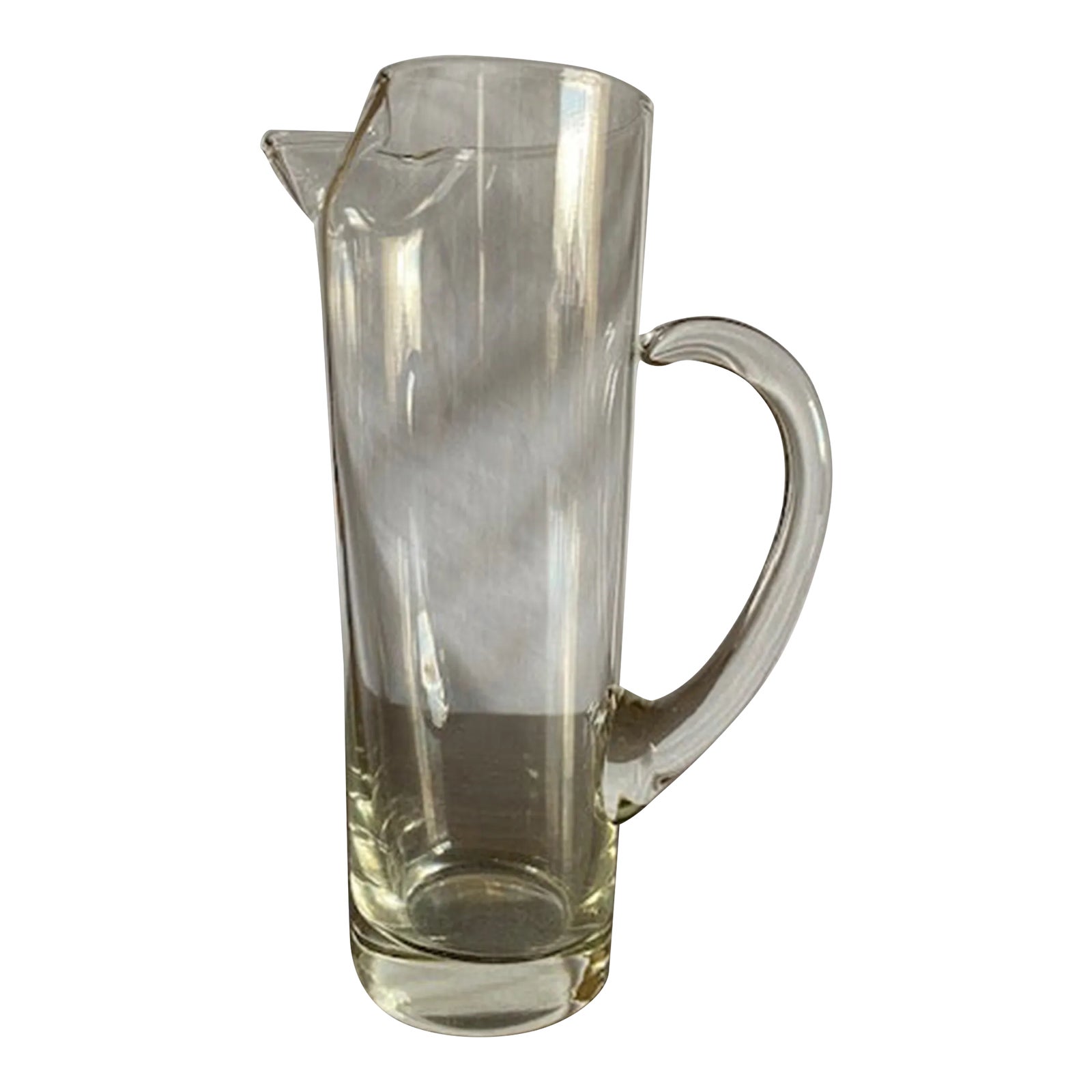 Mid 20th Century Crystal Martini Pitcher | Chairish
