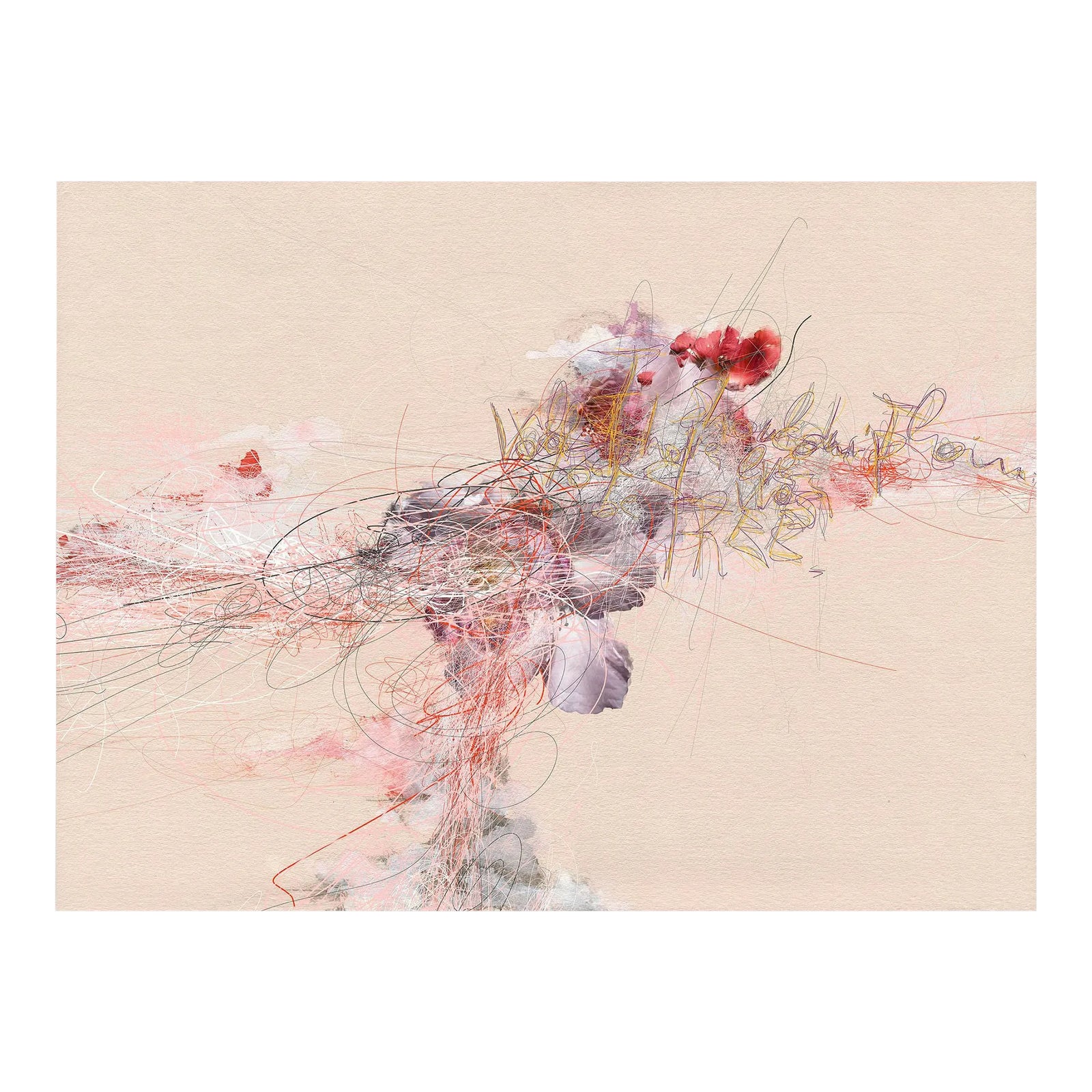 Contemporary Abstract Digital C-Type Print on Kodak Endura Photo Paper ...