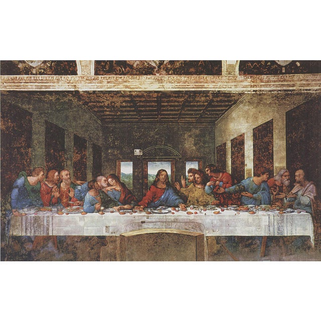 1998 Leonardo Da Vinci 'The Last Supper' Renaissance Neutral Offset ...