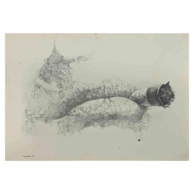 Renzo Vespignani, Composition, Phototype Print, 1960s | Chairish