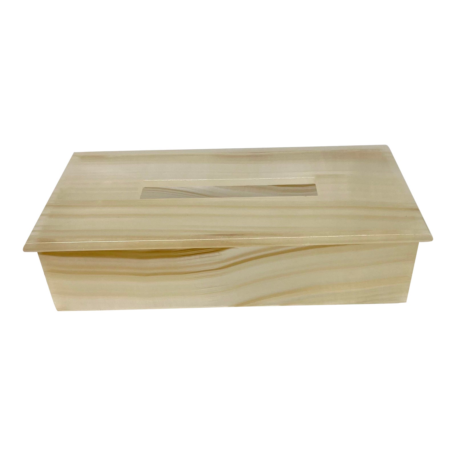 Vintage 1960s Marble Agate Stone Natural Rectangle Tissue Box Cover ...