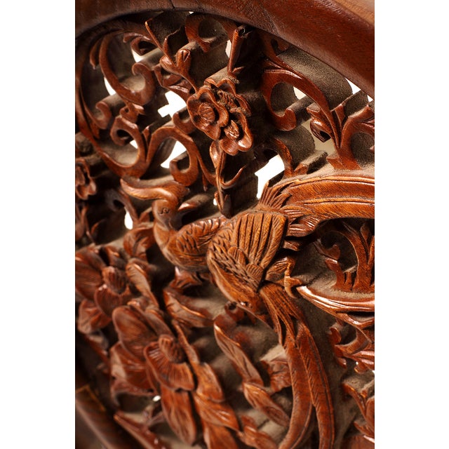Vintage Chinese Fretwork Panel | Chairish