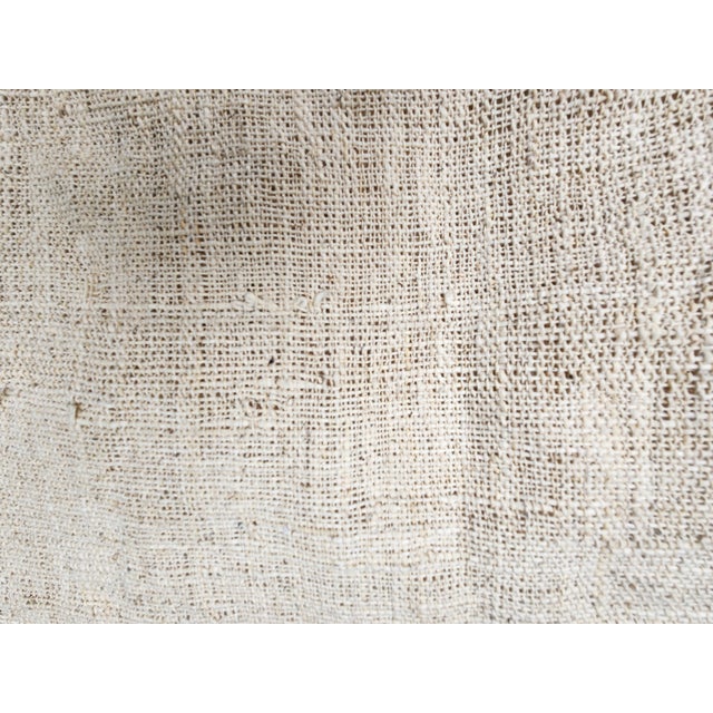 Natural Organic Hand Woven Thick Nubby Texture Cotton Fabric- 1 Yard ...