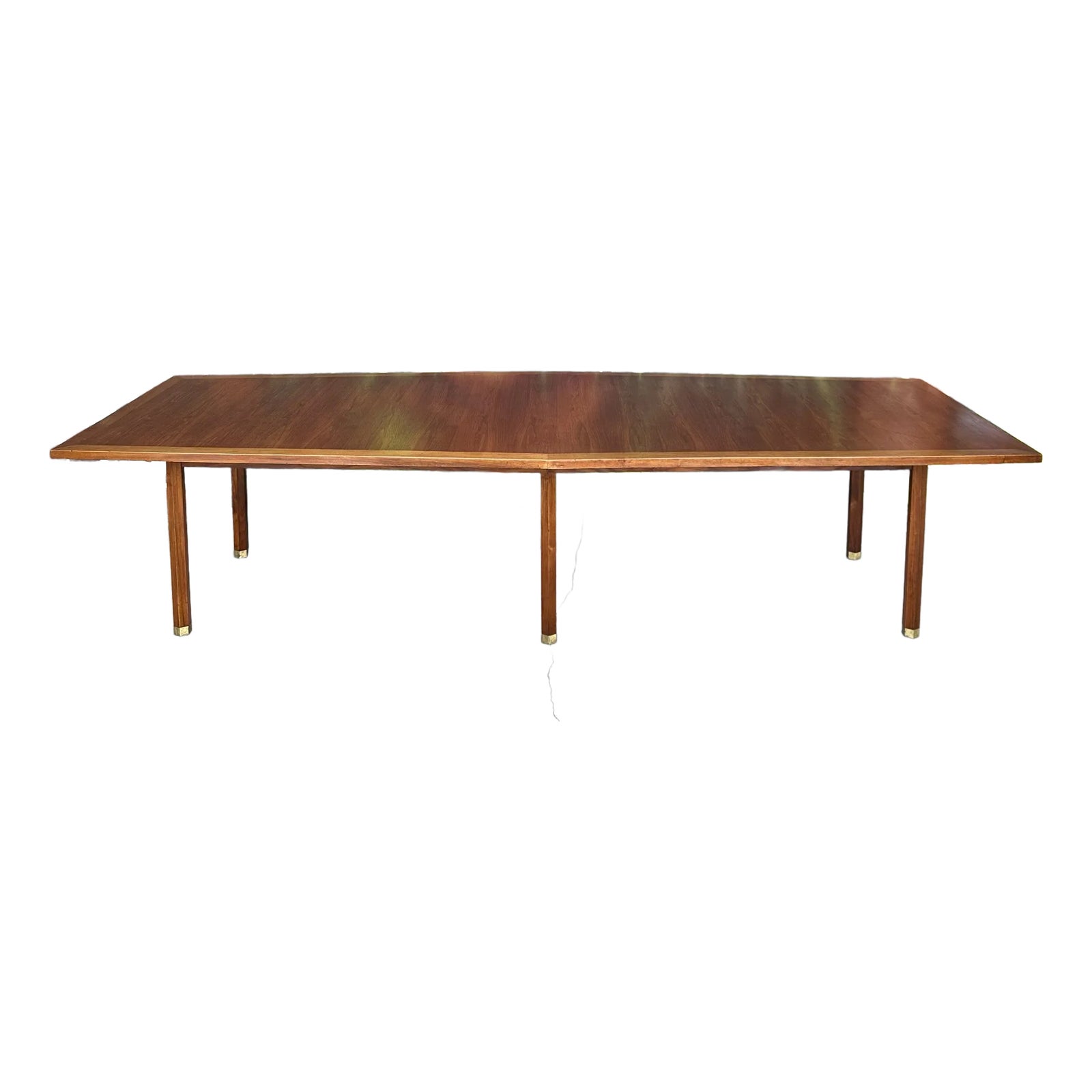 Edward Wormley for Dunbar Conference Dining Table | Chairish
