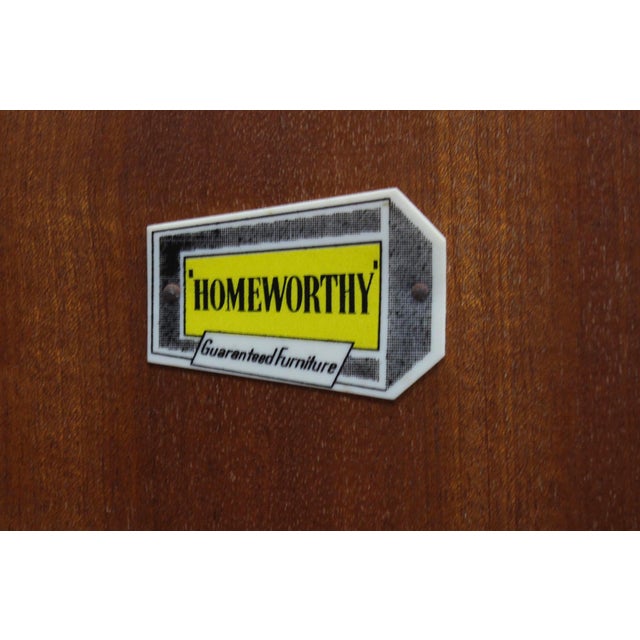 1960s Mid Century Armoire Wardrobe by Homeworthy Furniture | Chairish