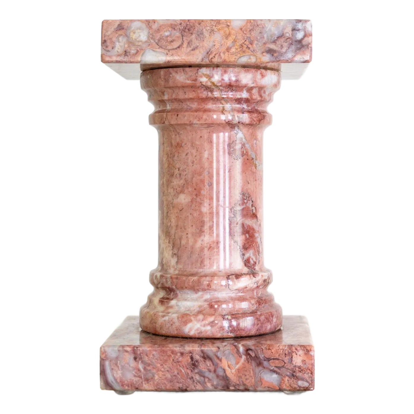 Pink Marble Pedestal Column for Specimen Display Made in Pakistan ...