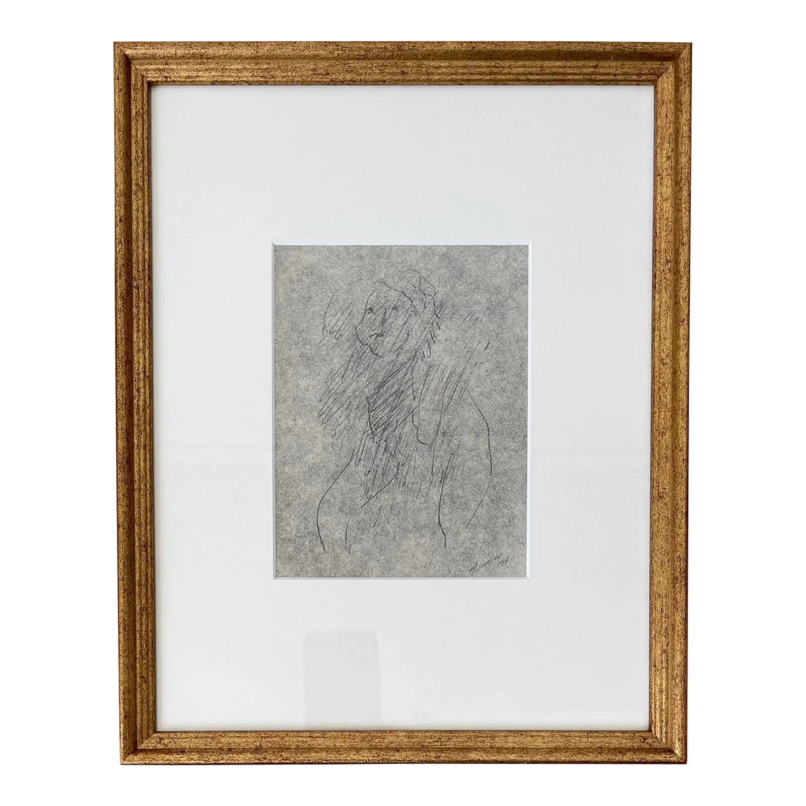 1974 Figure Drawing by Jack Hooper | Chairish