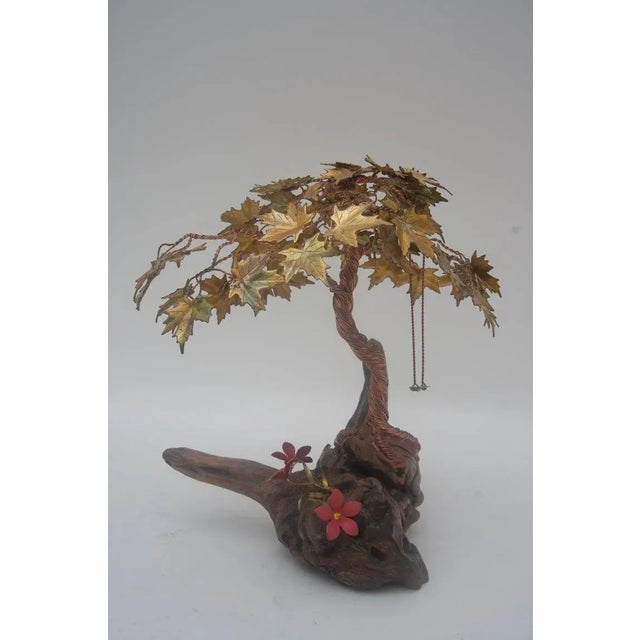 Mid-Century Figurine Tree With Swing | Chairish