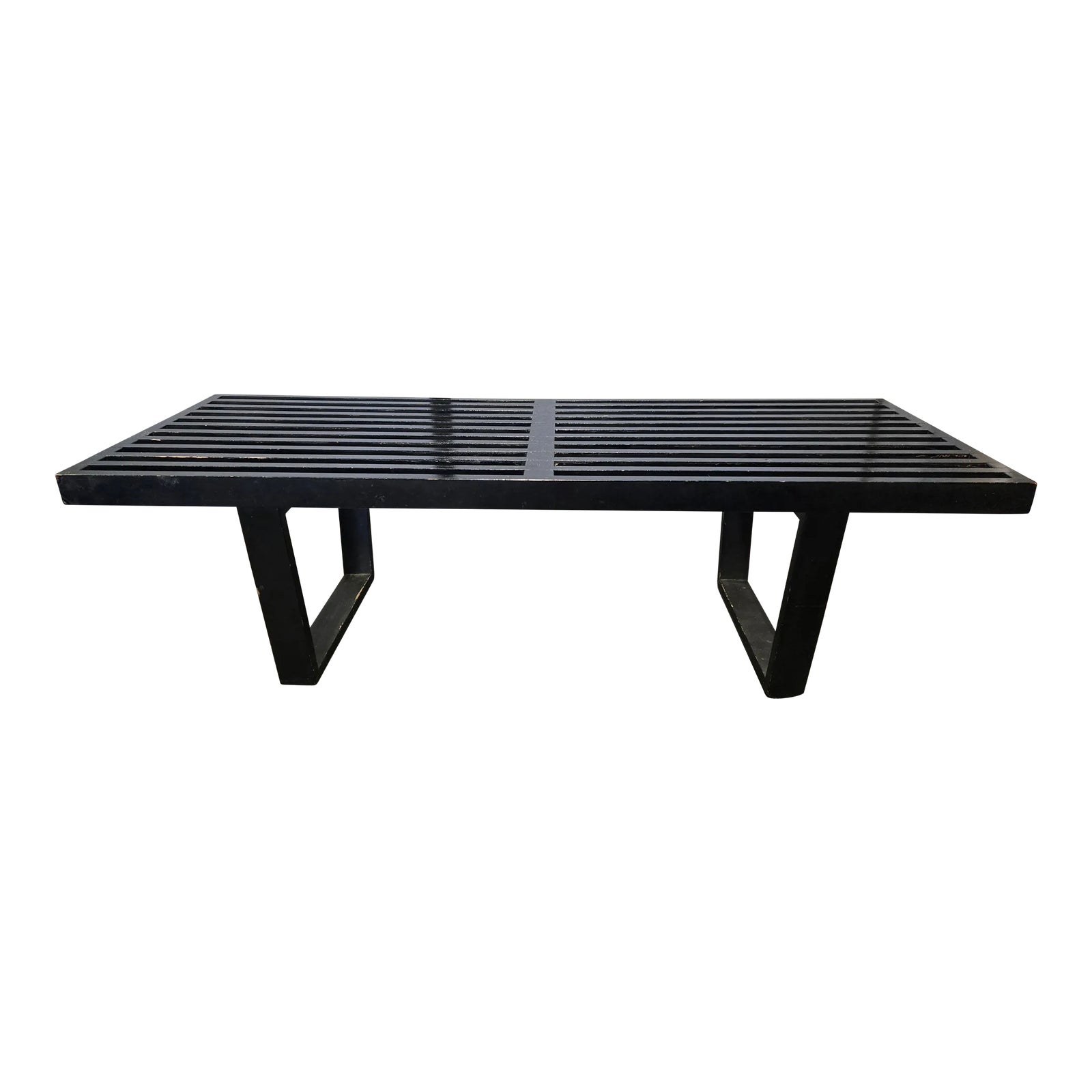 George Nelson for Herman Miller Platform Bench | Chairish