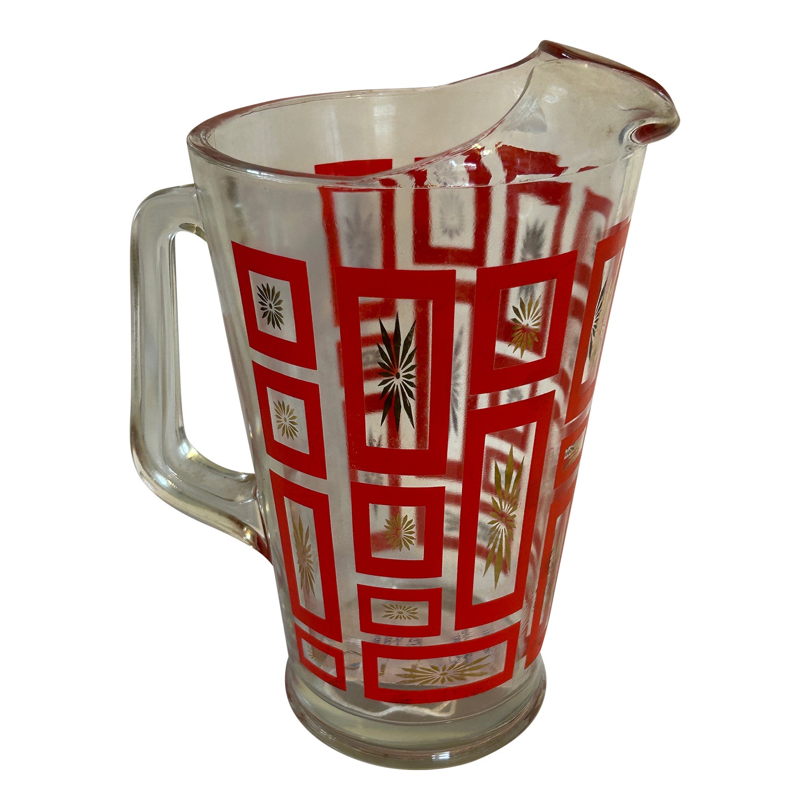 Vintage Mid-Century Cocktail Pitcher by Federal Glass | Chairish