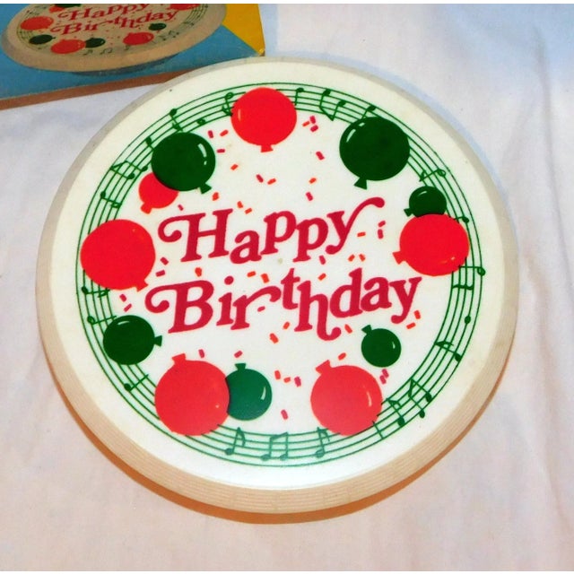 Vintage Revolving Cake Plate | Chairish