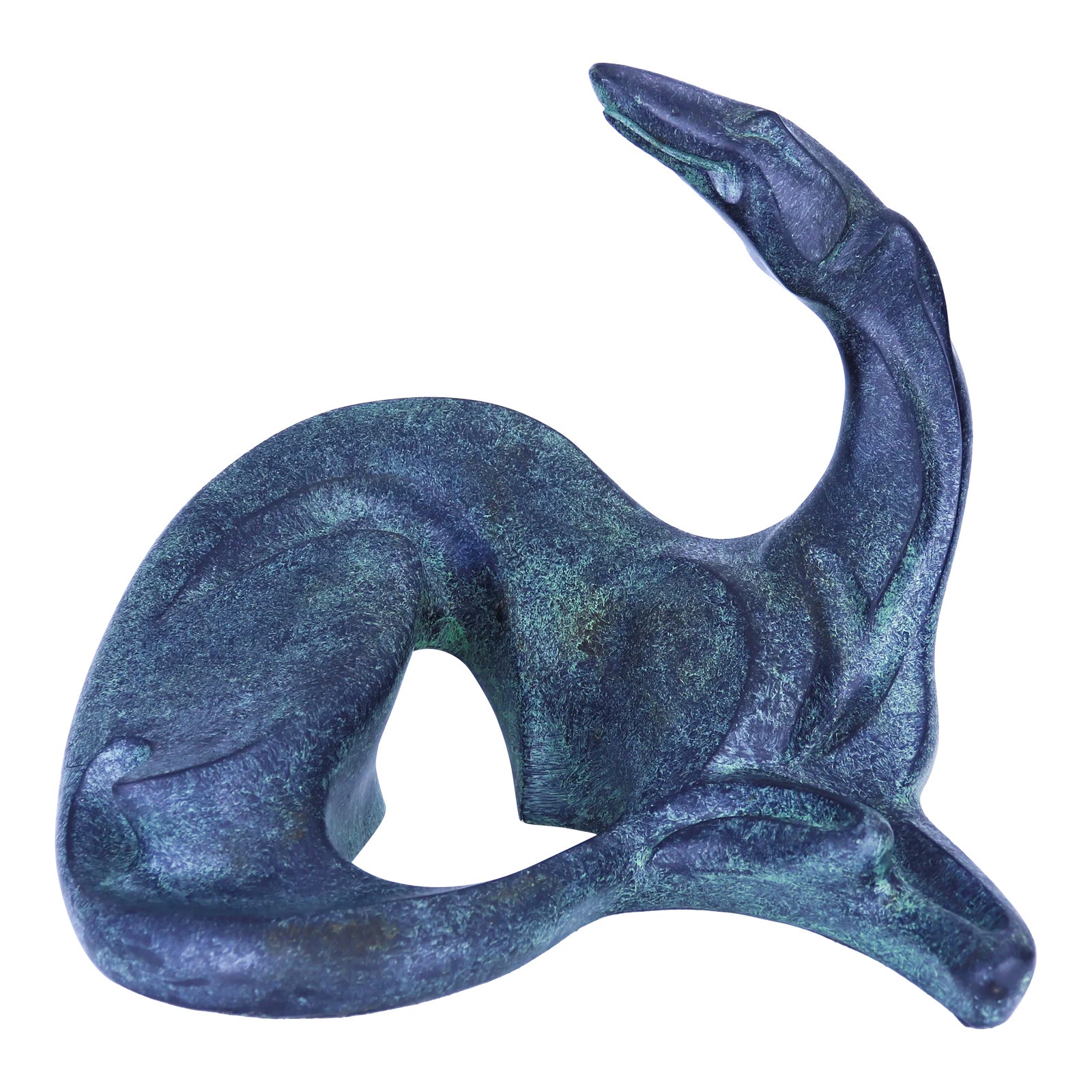Large Abstract Greyhound Dog Sculpture by Alexander Danel for Austin ...