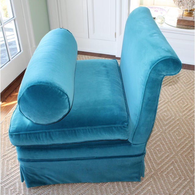 Velvet Slipper Chairs | Chairish