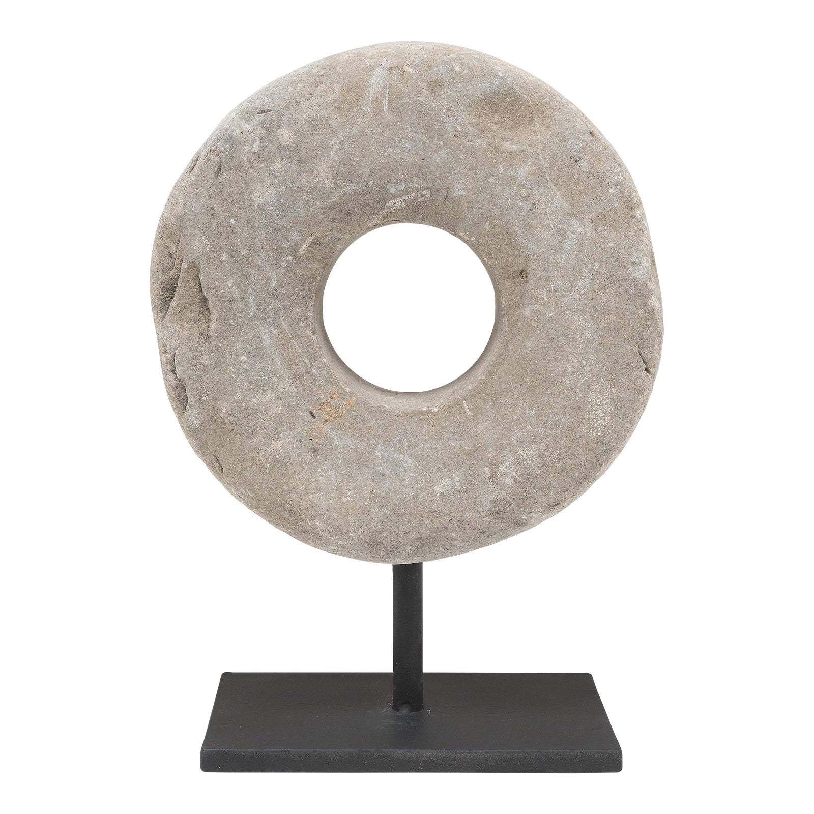 Early 20th Century Prosperity Stone Disc | Chairish