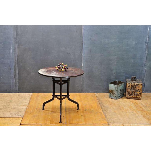 1910s Vintage Industrial Toledo Metals Company Factory Break Table ...