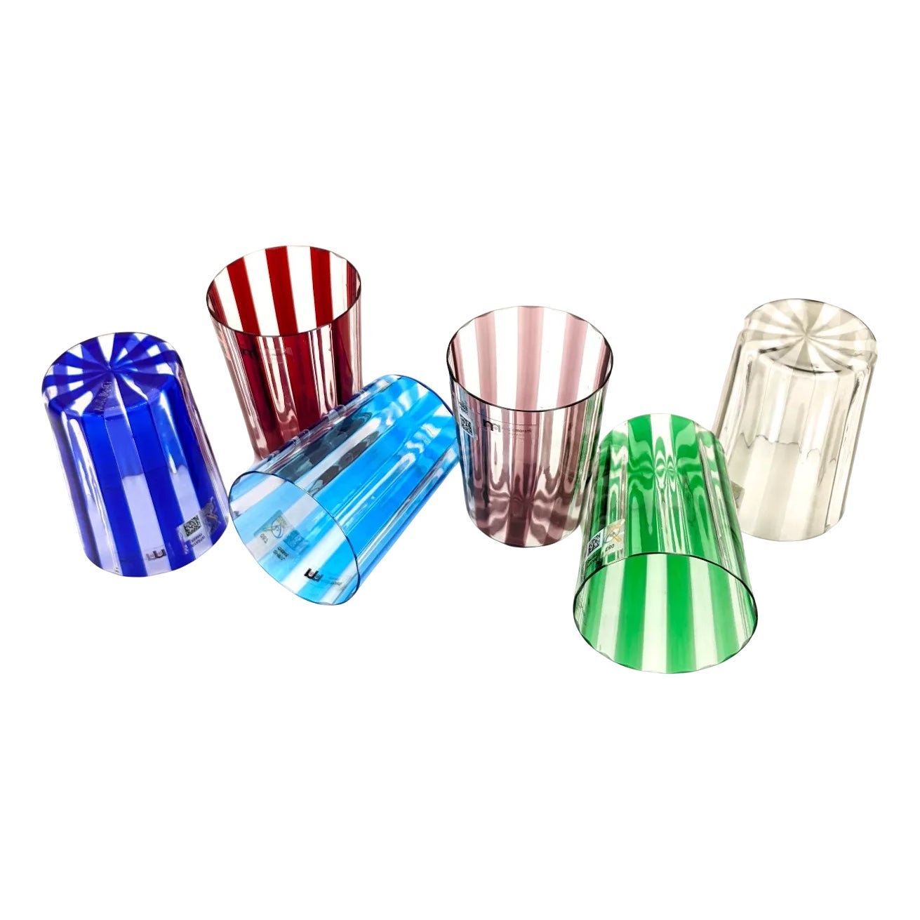 Murano Glasses from YourMurano, Set of 6 | Chairish