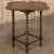 Antique Drop Leaf Spool Leg End Table | Chairish