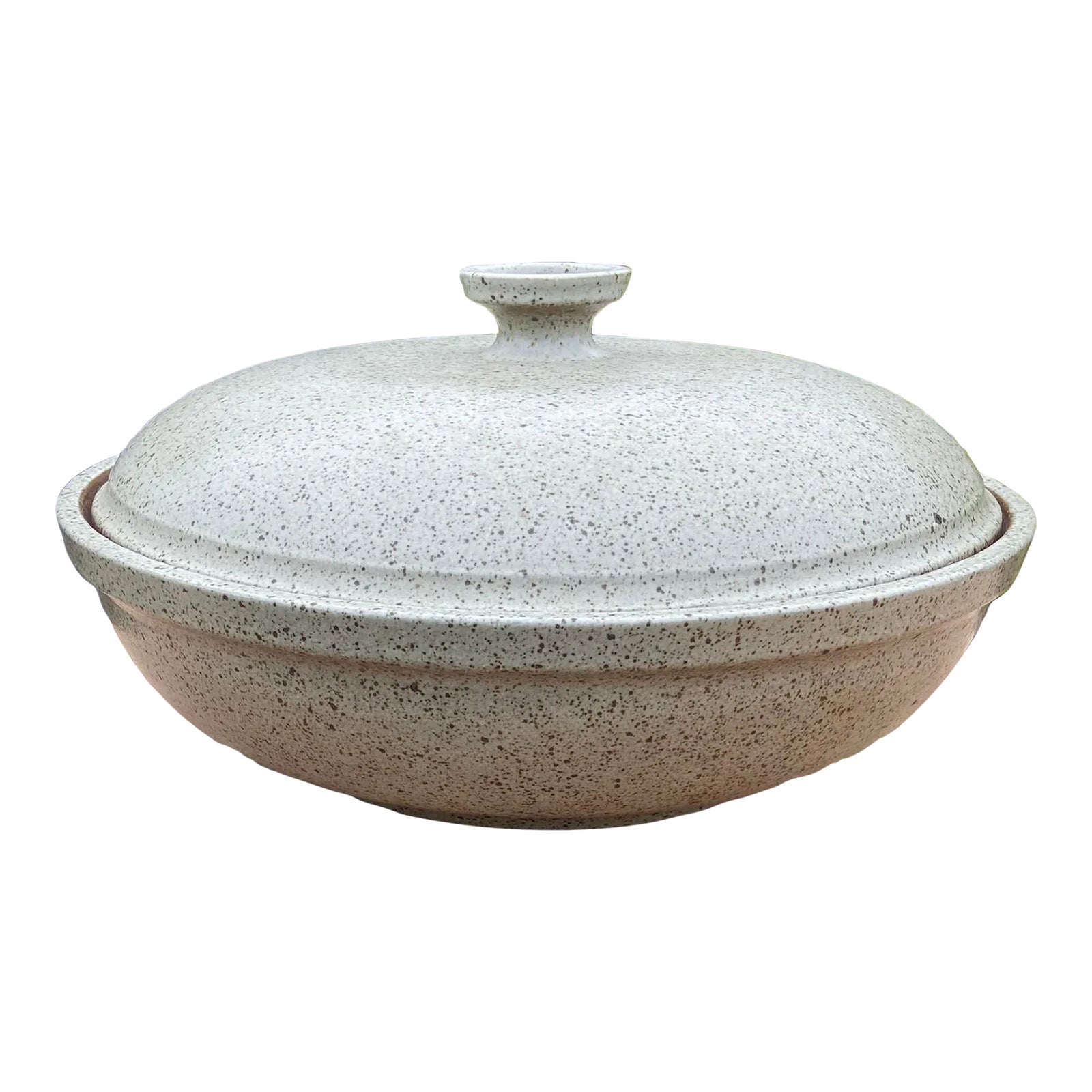 1970s Architectural Pottery Large Terra Major Covered Bowl by David ...