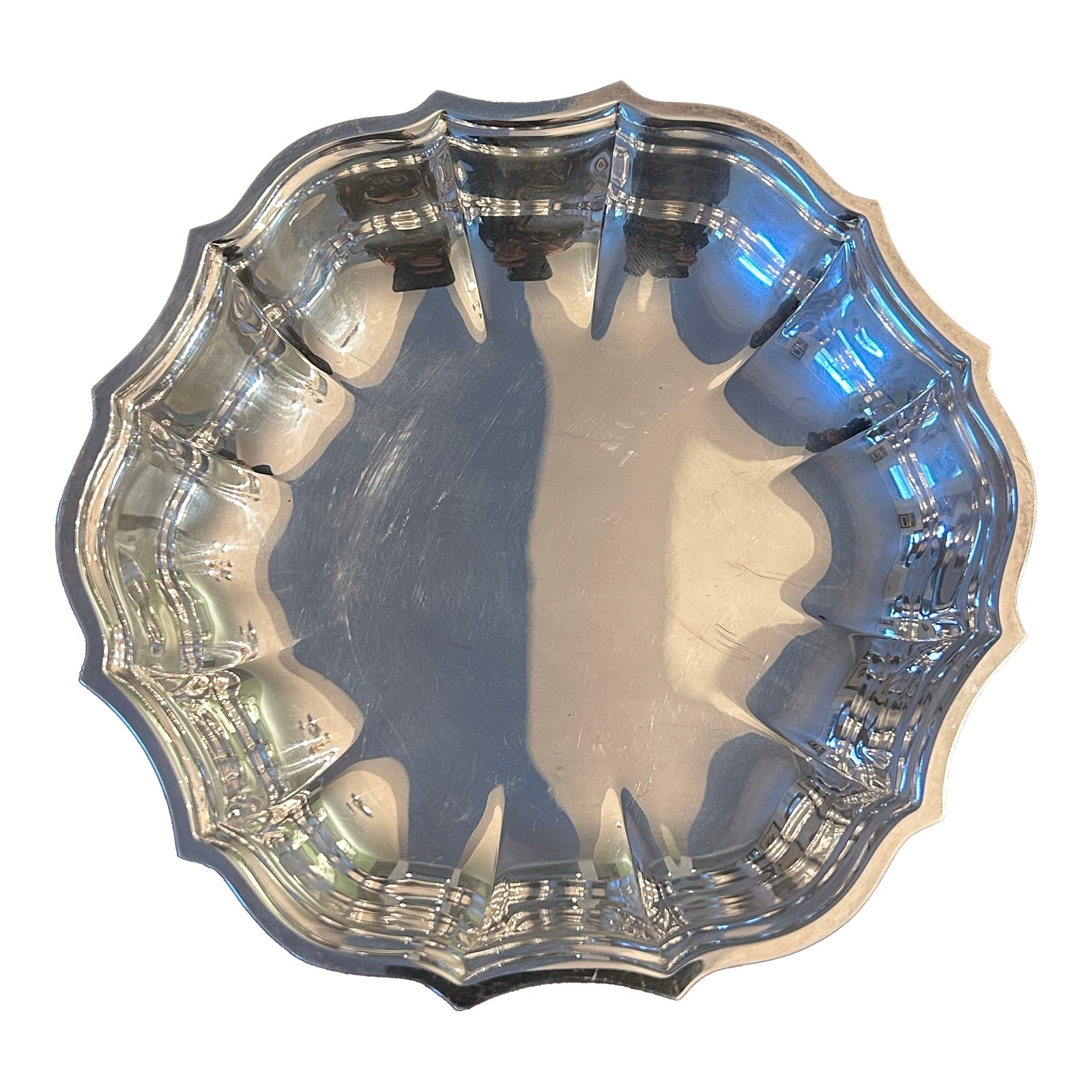 Vintage International Silver Co “Chippendale” Silver Plate Trinket or ...