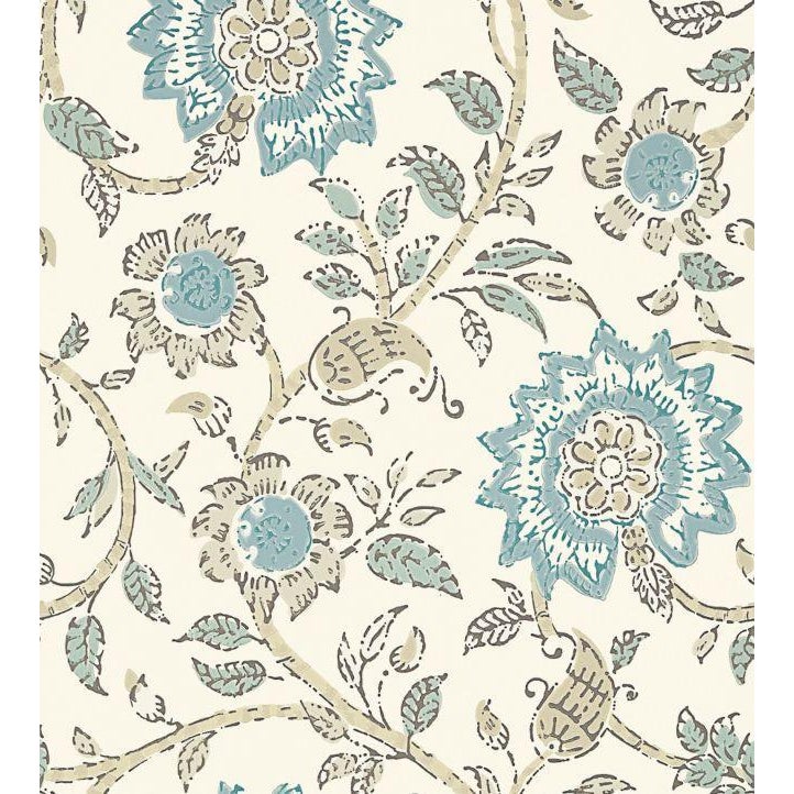 Sevita Wallpaper - Almond - Sample | Chairish