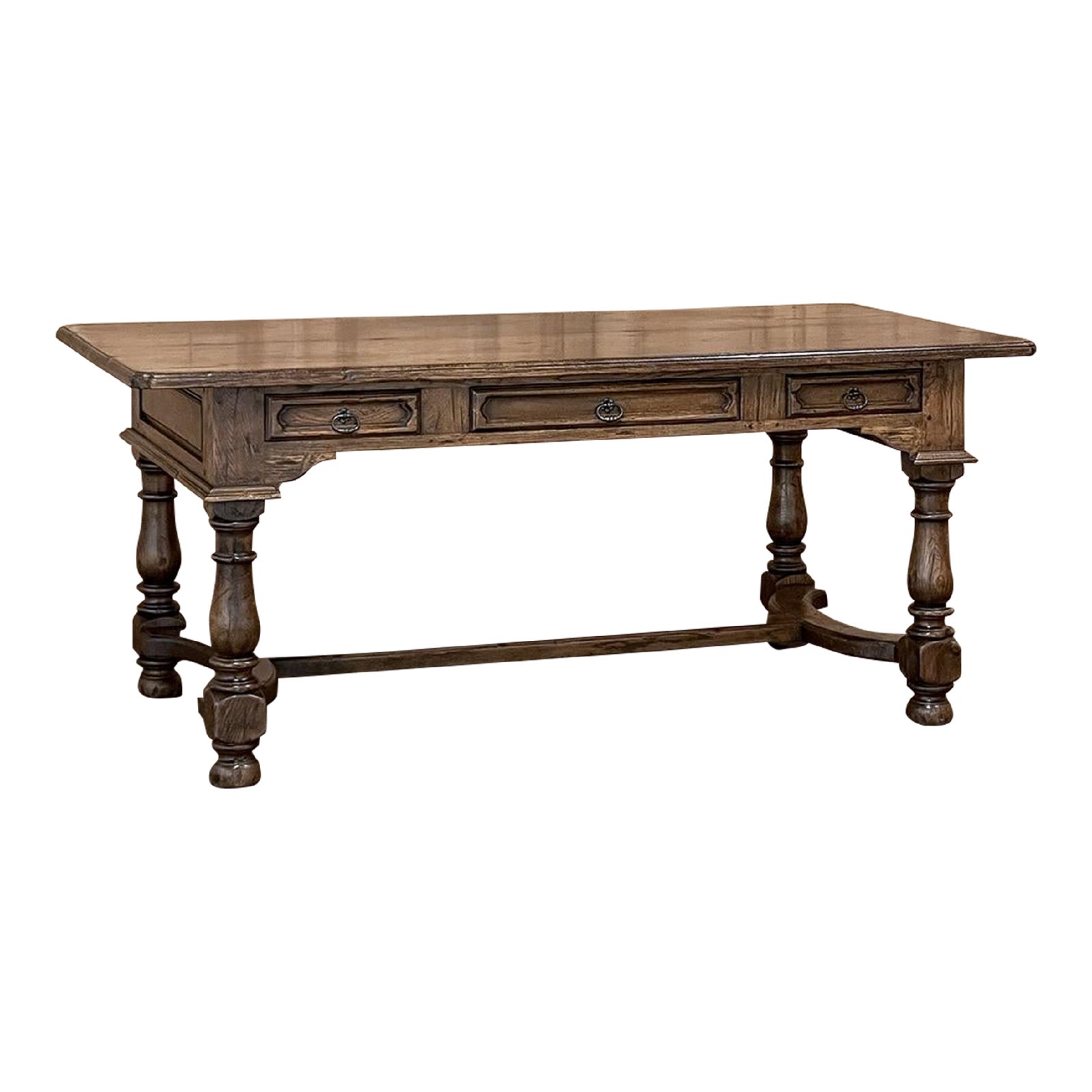Antique Rustic Country French Desk | Chairish