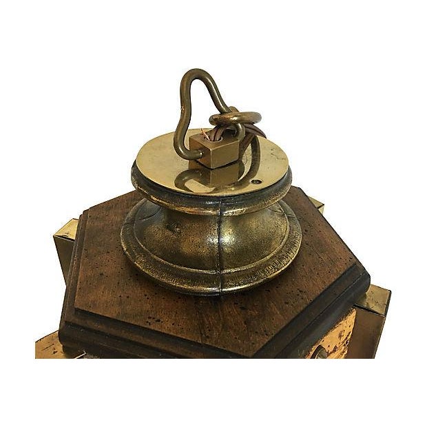 1960s Modern Organic Lantern | Chairish