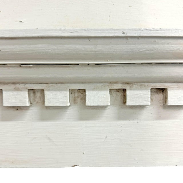 19th Century American Greek Revival Broken Pediment | Chairish