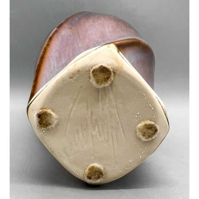 Contemporary Bill Campbell Studio Pottery Vase Signed | Chairish